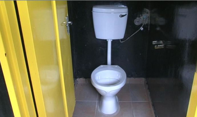 Dr Alpo Mauno Mbamba School's toilets are finally fixed | nbc