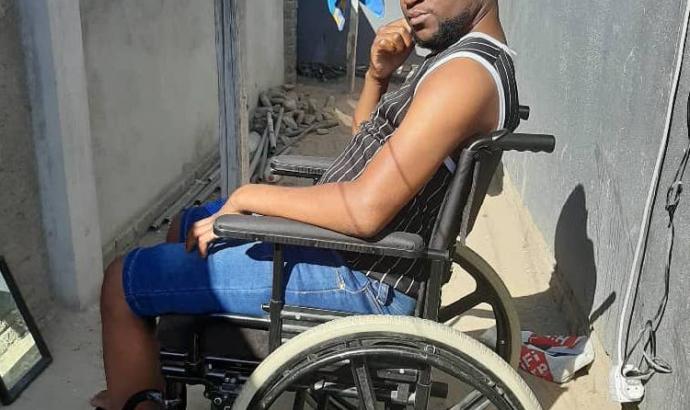 Wheelchair user Emmanuel Ndumba waits for wheelchair-friendly house | nbc