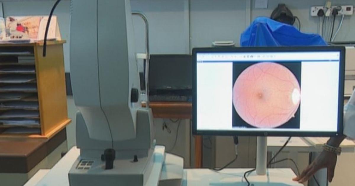 Namibia Breweries donates an eye testing machine to an Eye Clinic | nbc