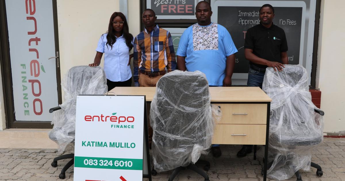 Entrepo Finance donates office chairs and tables to Mbambazi Primary ...