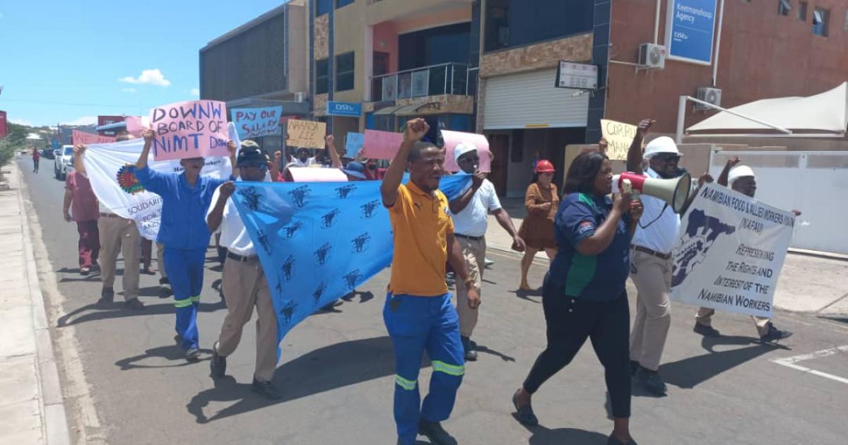 NamPol didn't show up for the NIMT Northern Campus employees ...