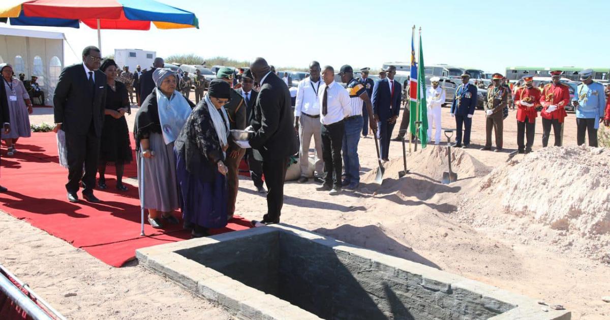 |Hai-|Khaua Deputy Kaptein Stephanus Goliath buried | nbc