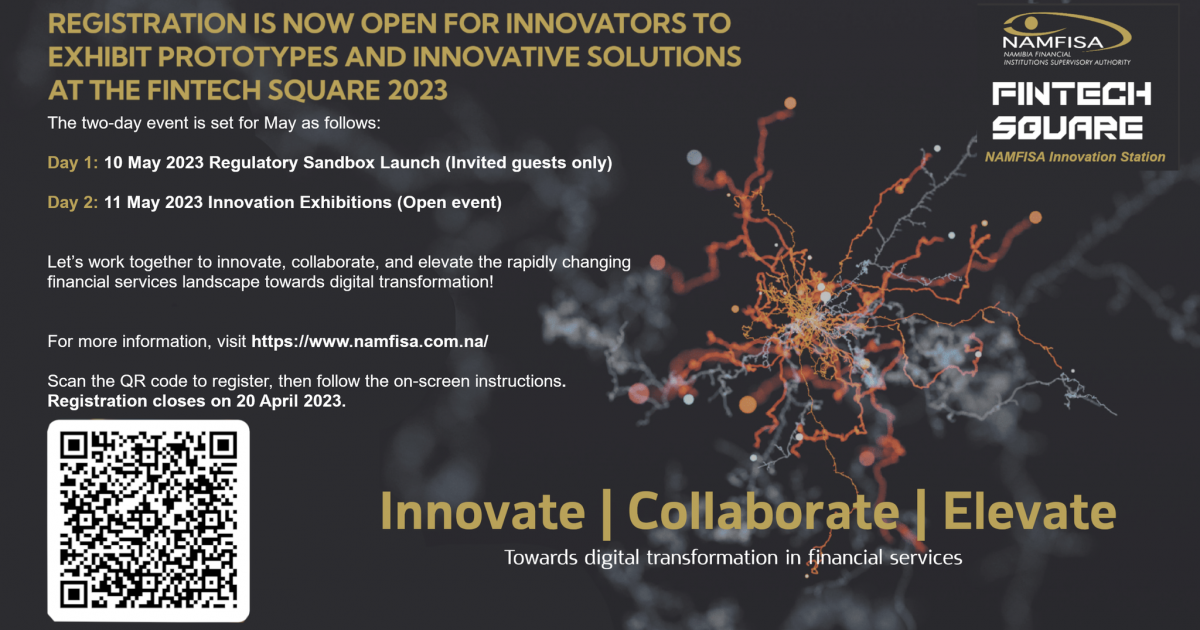 NAMFISA calls on Namibian innovators to register for FinTech Square | nbc