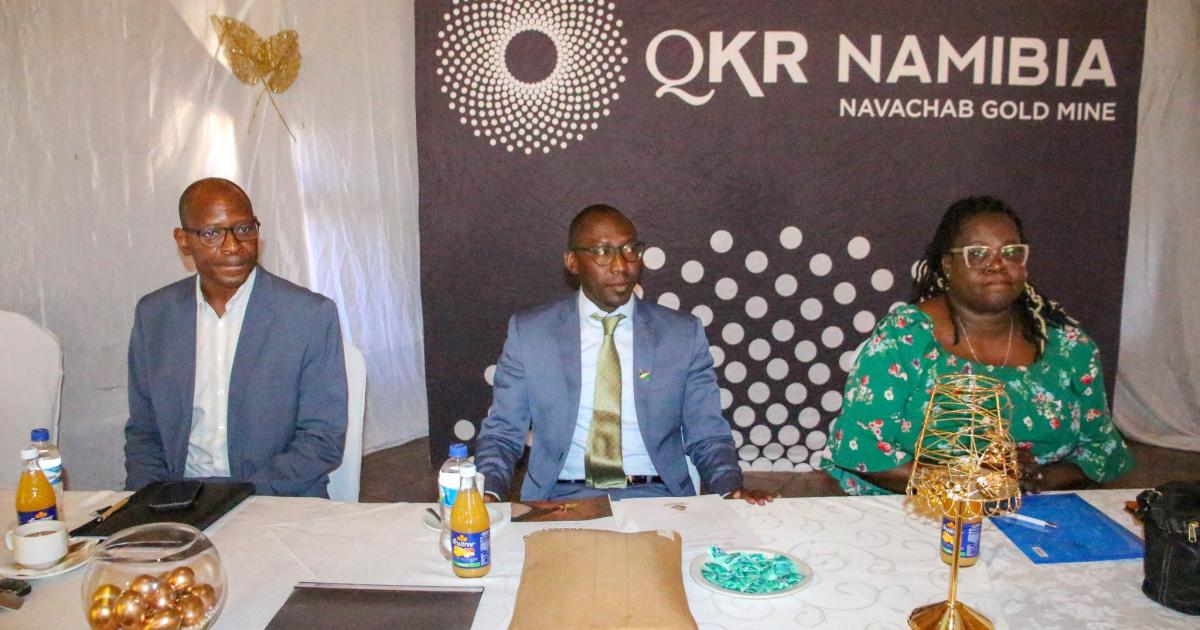 Navachab Gold Mine to donate N$1,5 million to SMEs in Karibib ...