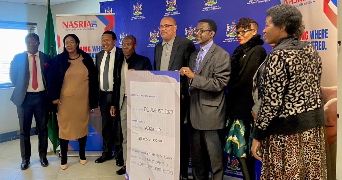 NASRIA hands over dividend of N$10 million for 2023 financial year | nbc
