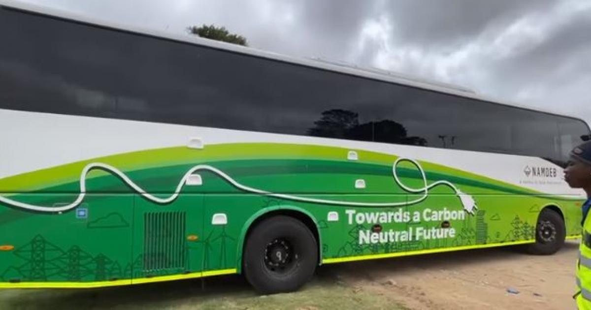Namibia's first electric bus arrives | nbc