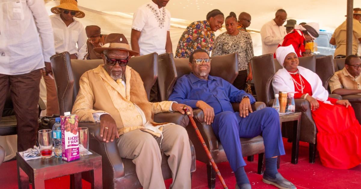 President Geingob's presence at Damara Annual Cultural Festival notable ...