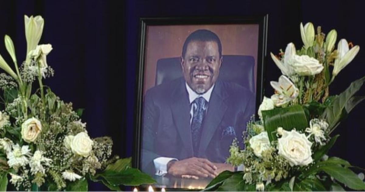 Government announces President Geingob's memorial and funeral ...